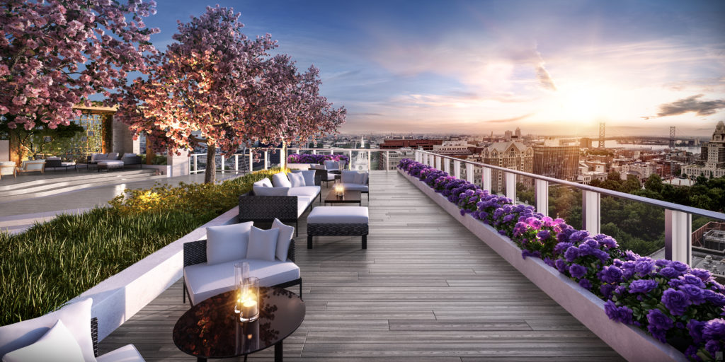 500 Walnut Street Amenity Site Design and Streetscape