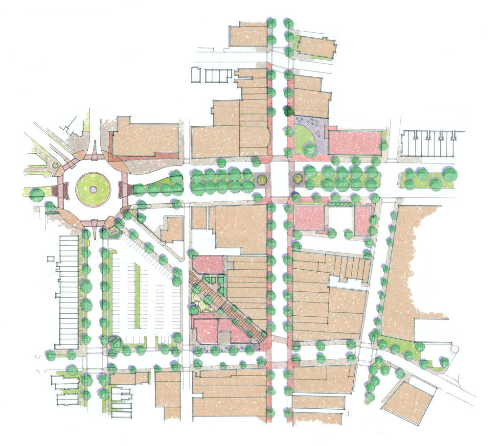 Waverly Main Street Master Plan - Mahan Rykiel Associates