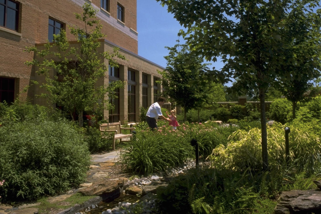 Anne Arundel Medical Center Healing Garden Landscape Architecture