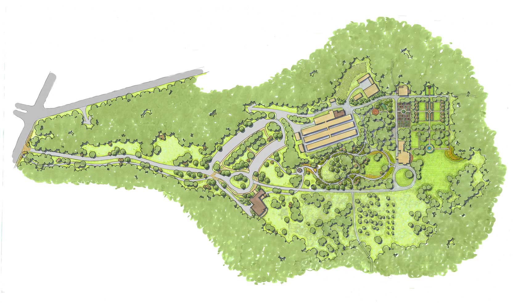 Cylburn Arboretum Master Plan and Visitor Center - Mahan Rykiel Associates