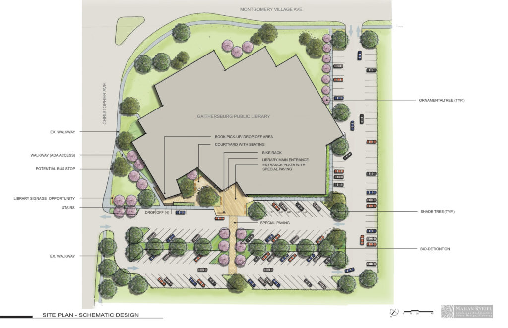 Gaithersburg Library - Mahan Rykiel Associates