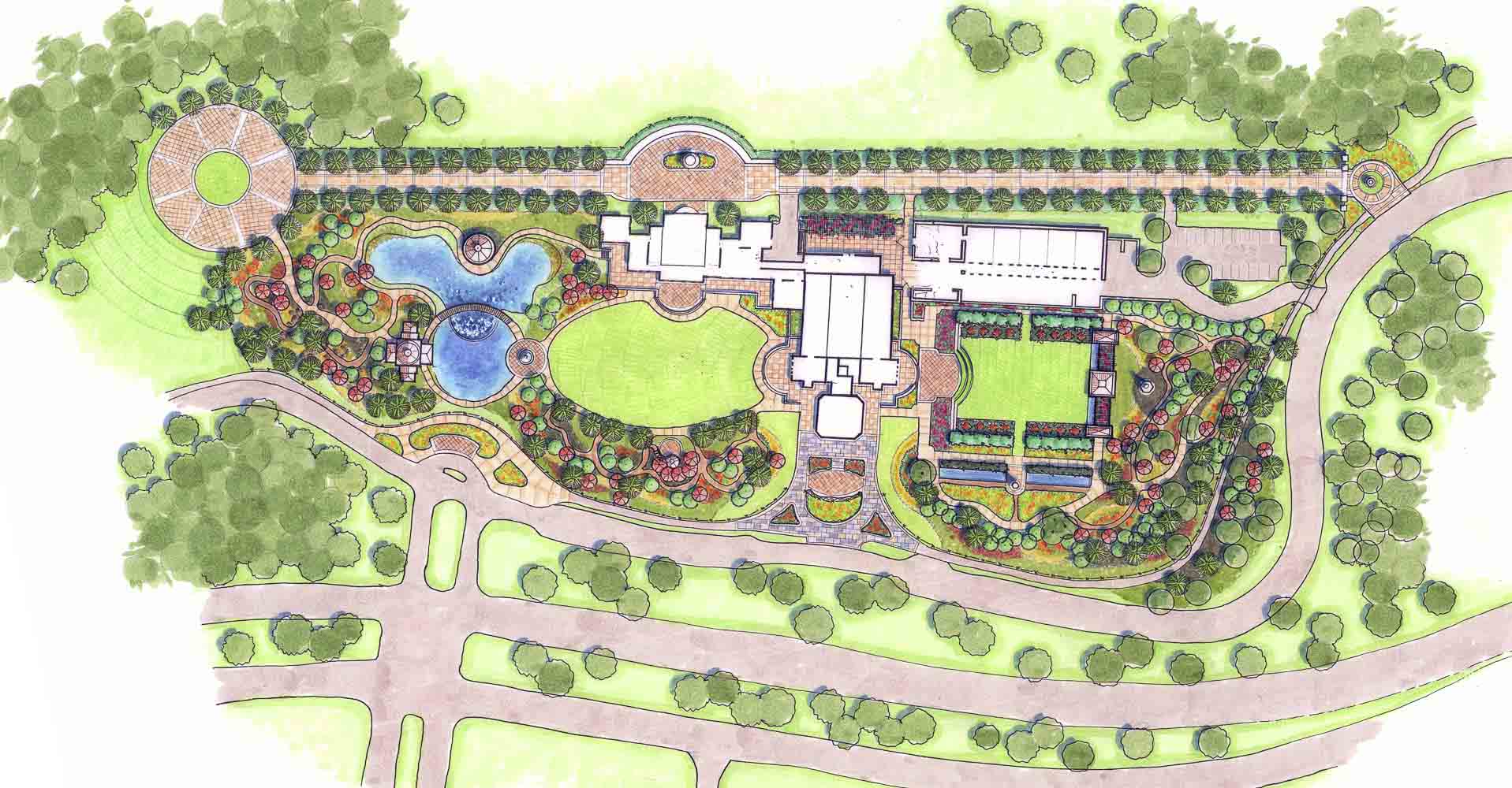 Howard Rawlings Conservatory Master Plan - Mahan Rykiel Associates