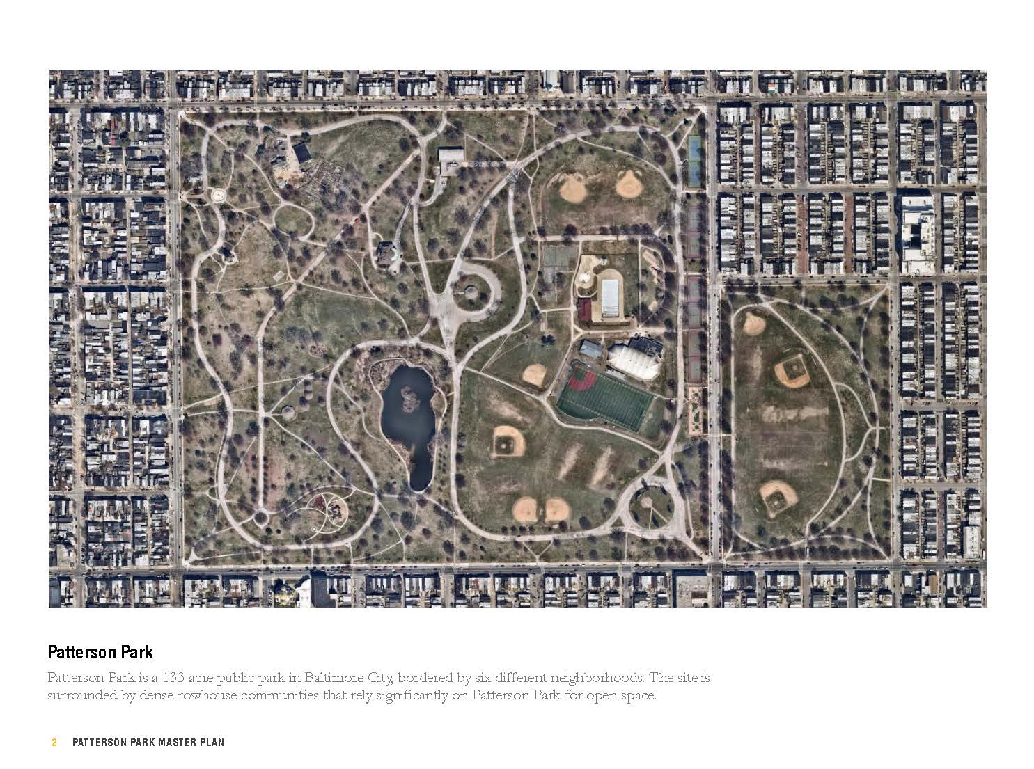 Patterson Park Master Plan - Mahan Rykiel Associates