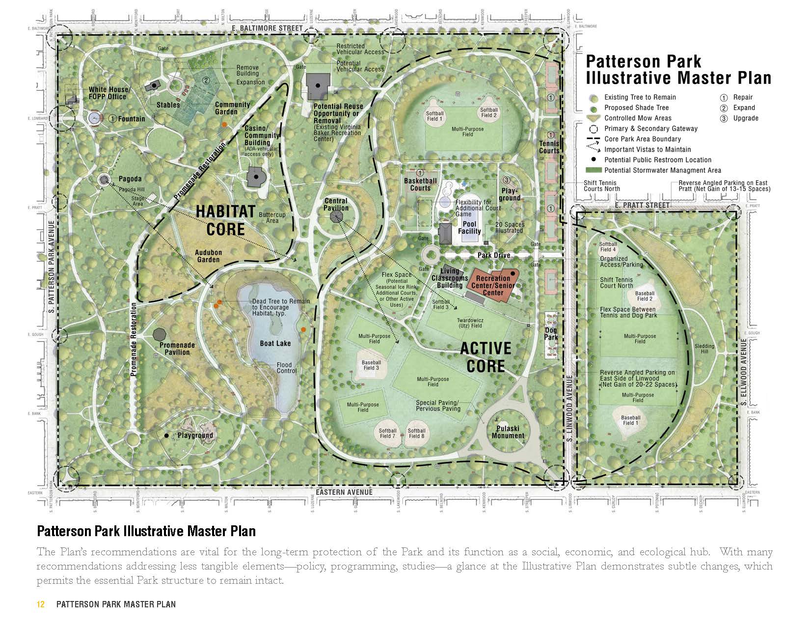 Patterson Park Master Plan - Mahan Rykiel Associates
